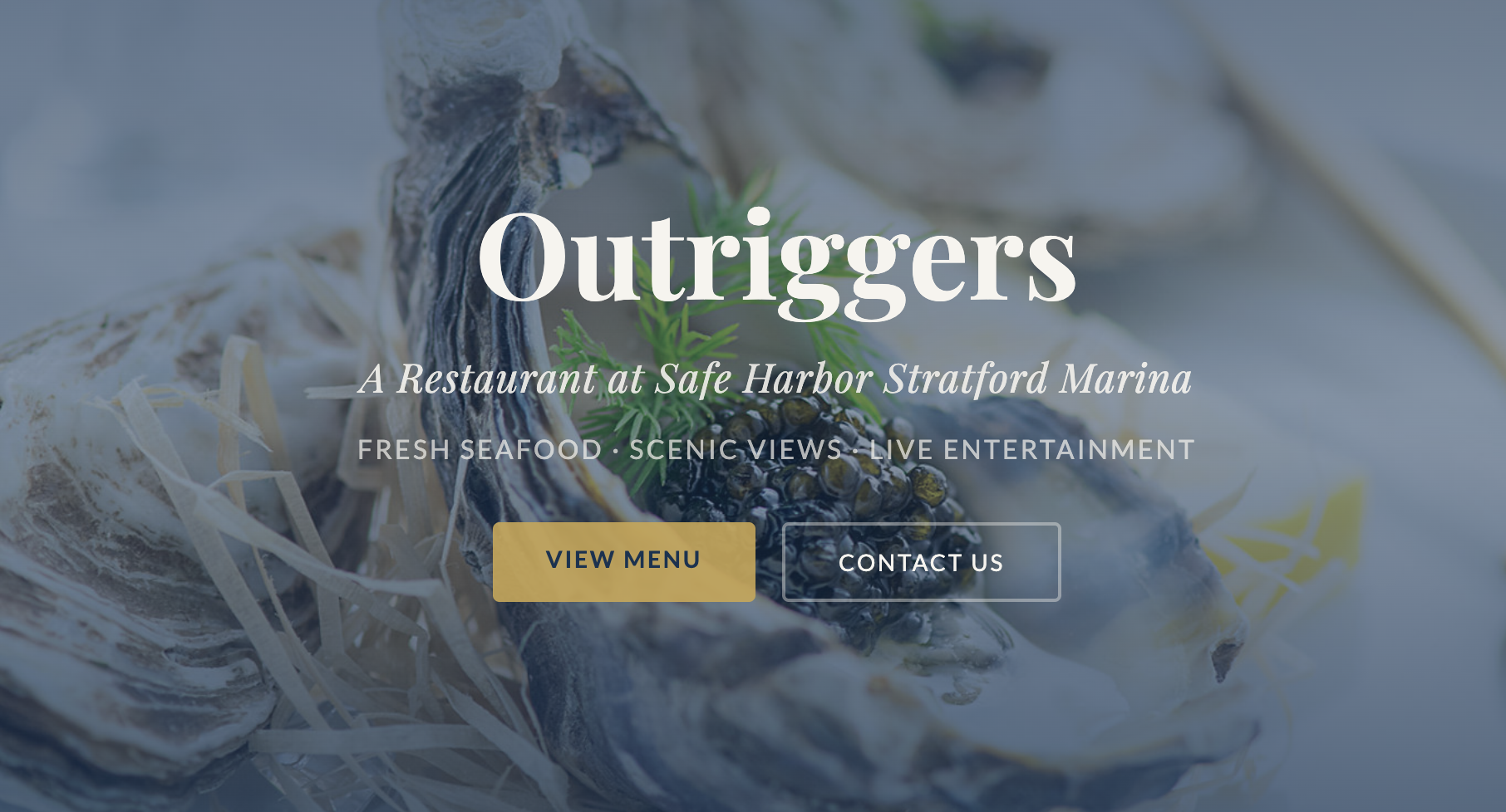 Outriggers Restaurant | Fresh Seafood at Safe Harbor Marina